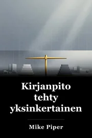 Kirjanpito tehty yksinkertainen book cover
