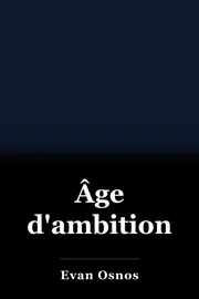 Âge d'ambition book cover