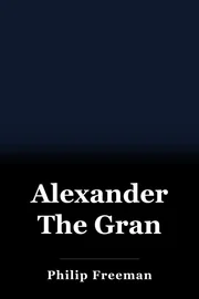 Alexander The Gran book cover