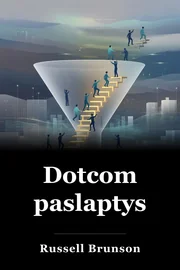 Dotcom paslaptys book cover