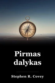 Pirmas dalykas book cover