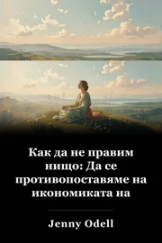 Как да не правим нищо: Да се противопоставяме на икономиката на вниманието book cover