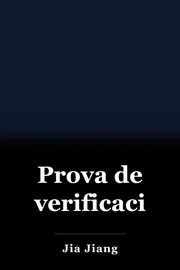 Prova de verificació book cover