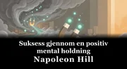 Suksess gjennom en positiv mental holdning book cover