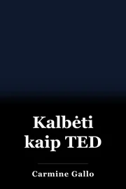 Kalbėti kaip TED book cover