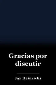 Gracias por discutir book cover