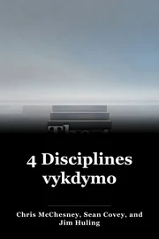 4 Disciplines vykdymo book cover