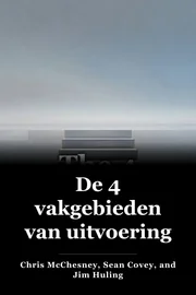 De 4 vakgebieden van uitvoering book cover