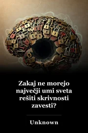 Zakaj ne morejo največji umi sveta rešiti skrivnosti zavesti? book cover