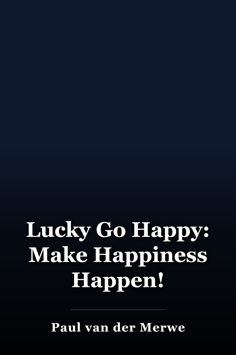 Lucky Go Happy: Make Happiness Happen! book cover