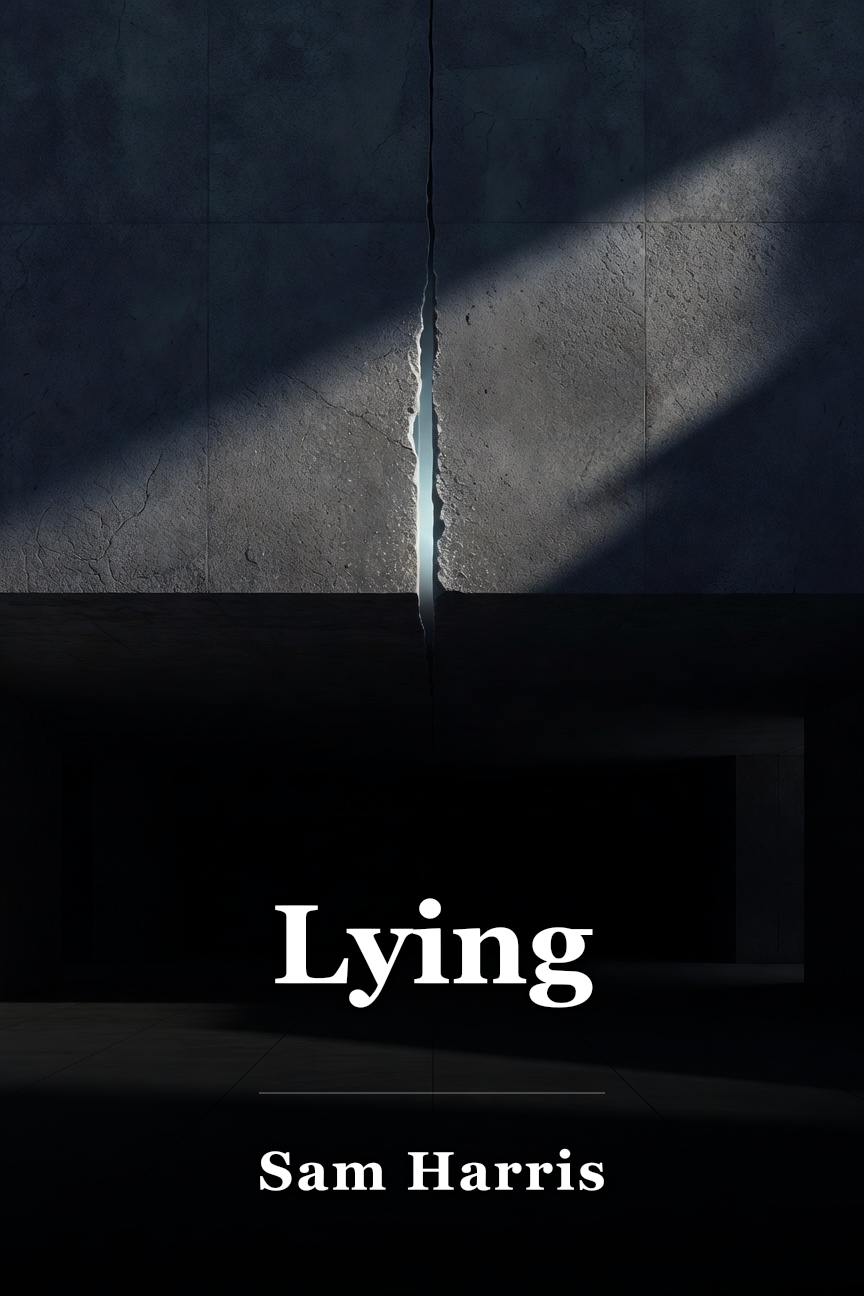 Lying book cover