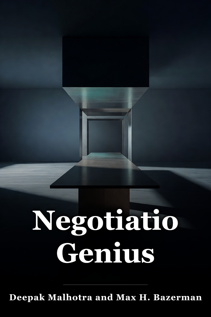 Negotiation Genius book cover