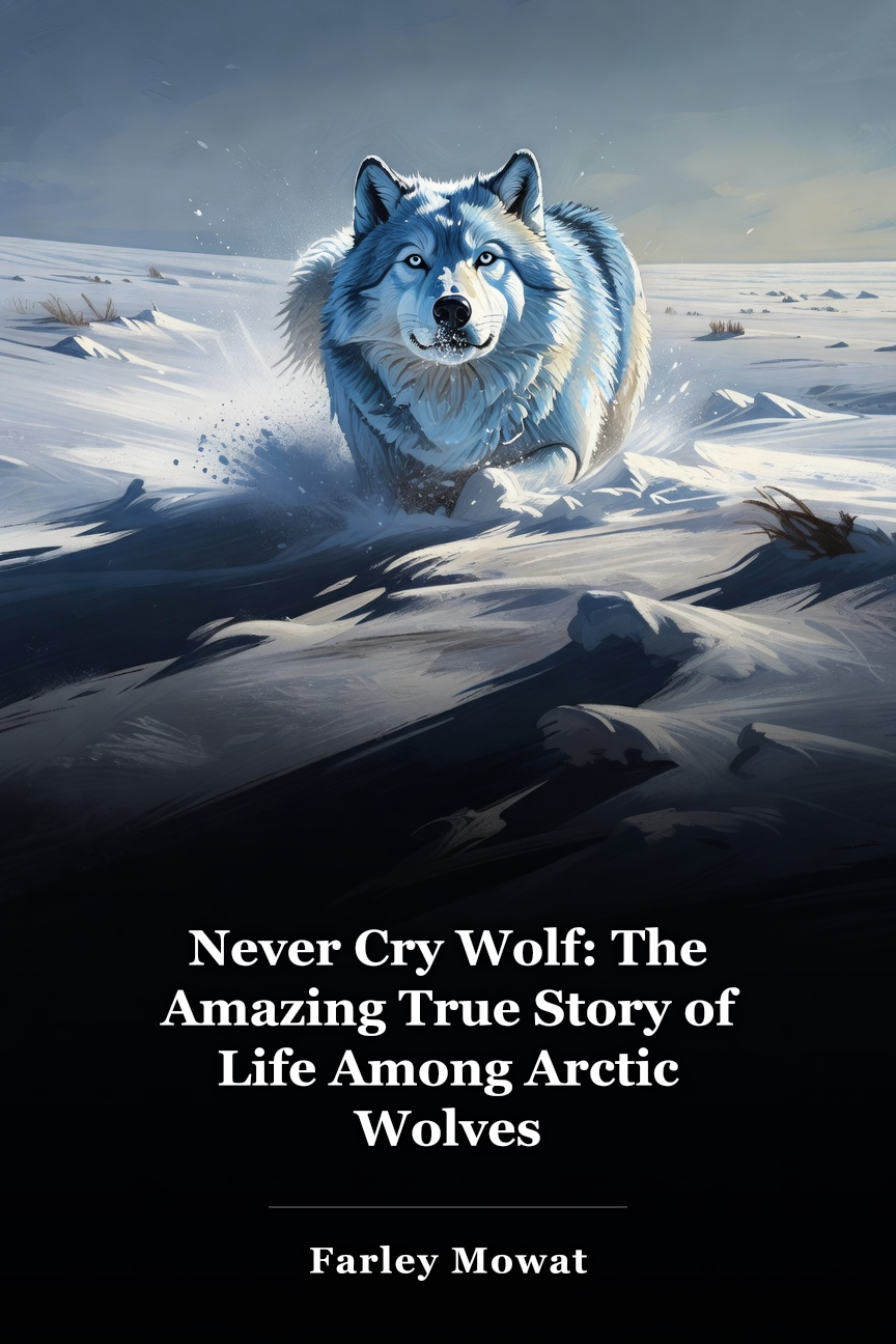 Never Cry Wolf: The Amazing True Story of Life Among Arctic Wolves book cover