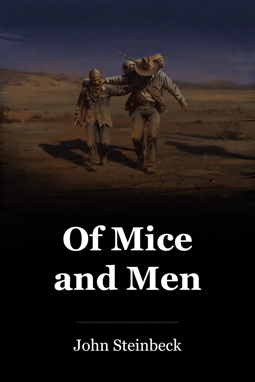 Of Mice and Men book cover