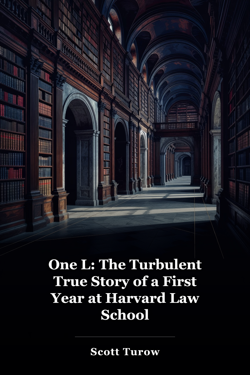 One L: The Turbulent True Story of a First Year at Harvard Law School book cover