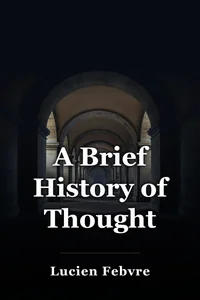 A Brief History of Thought book cover