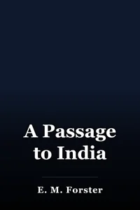 A Passage to India book cover