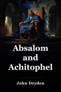 Absalom and Achitophel book cover
