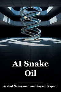AI Snake Oil book cover