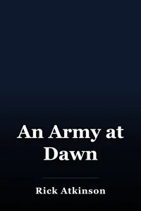 An Army at Dawn book cover