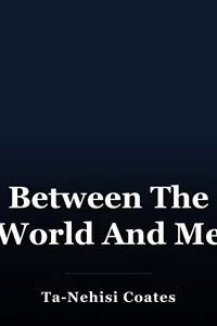 Between The World And Me book cover