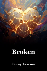 Broken book cover