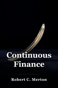 Continuous-Time Finance book cover