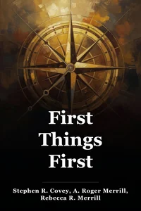First Things First book cover