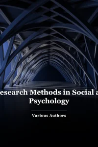 Handbook of Research Methods in Social and Personality Psychology book cover