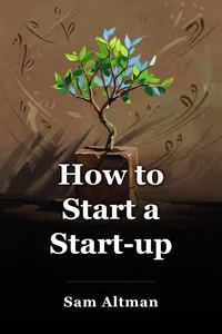 How to Start a Start-up