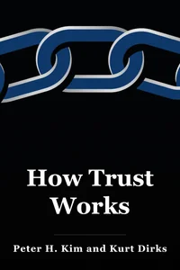 How Trust Works book cover
