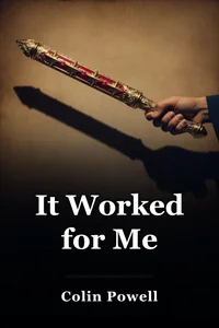 It Worked for Me book cover