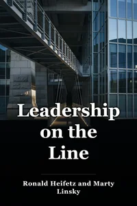 Leadership on the Line book cover
