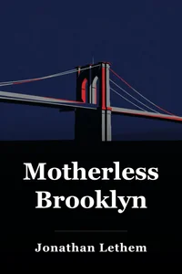 Motherless Brooklyn book cover