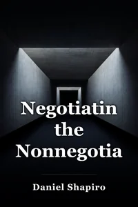Negotiating the Nonnegotiable book cover
