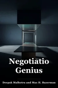 Negotiation Genius book cover
