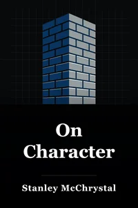 On Character book cover