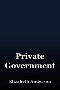 Private Government book cover