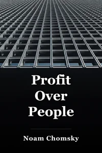 Profit Over People book cover