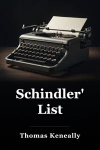 Schindler's List book cover