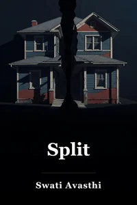 Split book cover