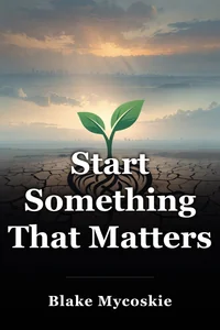 Start Something That Matters book cover