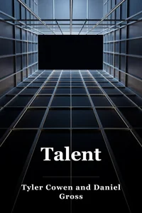 Talent book cover