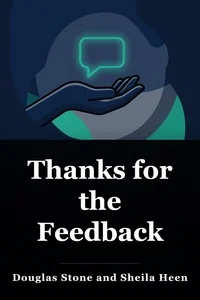 Thanks for the Feedback book cover