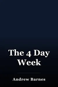 The 4 Day Week book cover