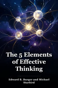 The 5 Elements of Effective Thinking book cover