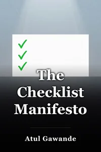 The Checklist Manifesto book cover