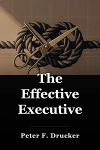 The Effective Executive book cover