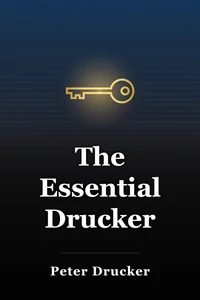 The Essential Drucker book cover