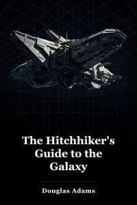 The Hitchhiker's Guide to the Galaxy book cover